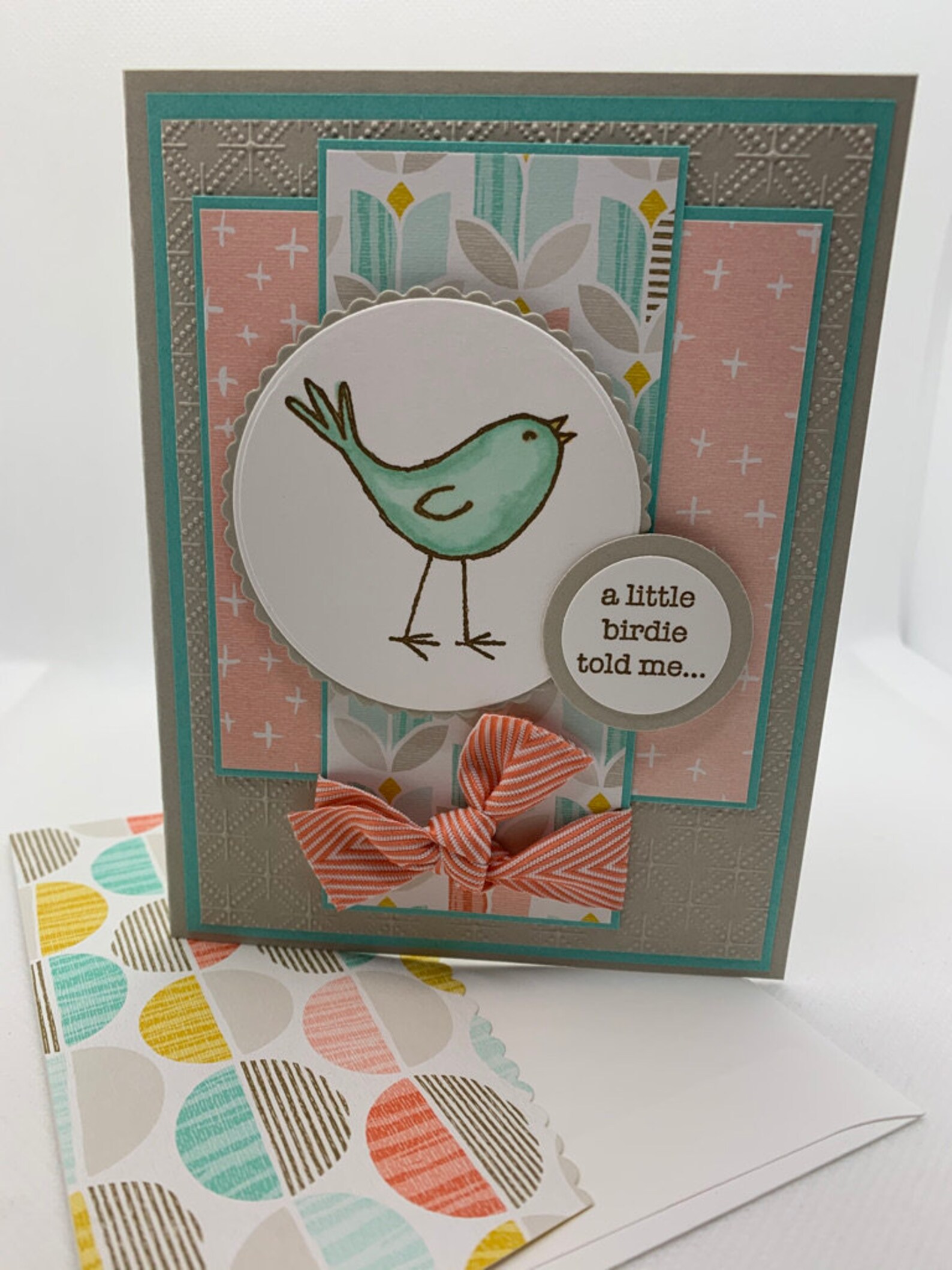 A Little Birdie Told Me Birthday Card - Etsy