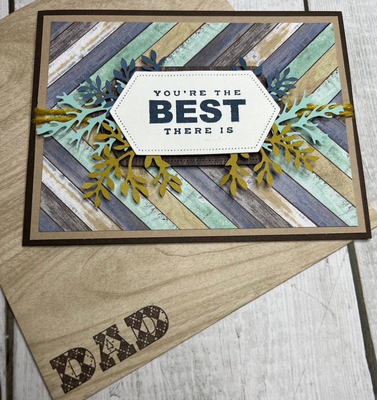 Handmade Father's Day Greeting Card/card for Father/you're the Best ...