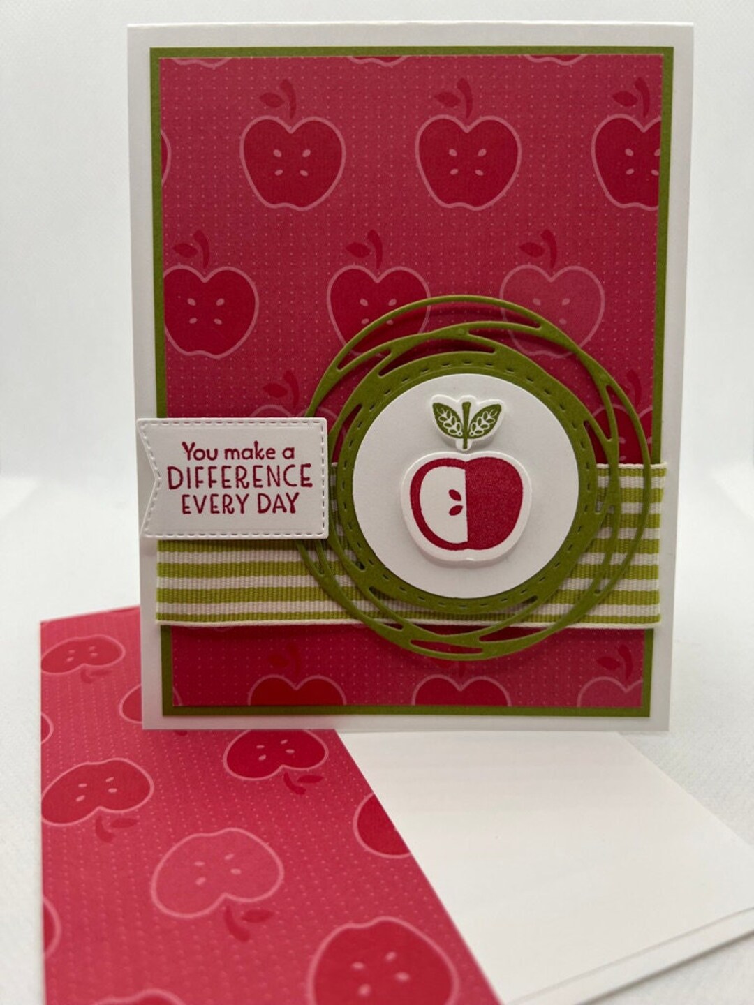 Teacher Thank You Apple - Etsy