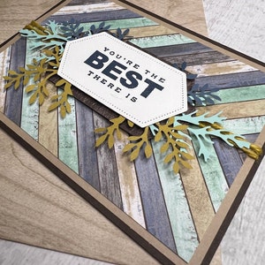 Handmade Father's Day Greeting Card/card for Father/you're the Best ...