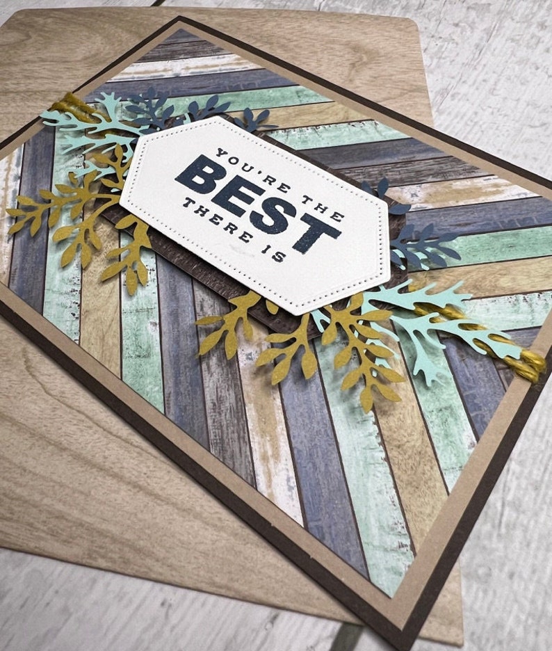 Handmade Father's Day Greeting Card/card for Father/you're the Best ...