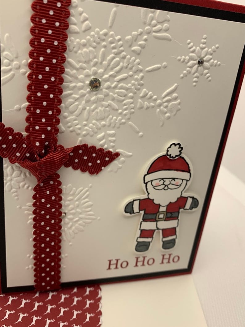 Fancy Santas Set of 3 - Etsy