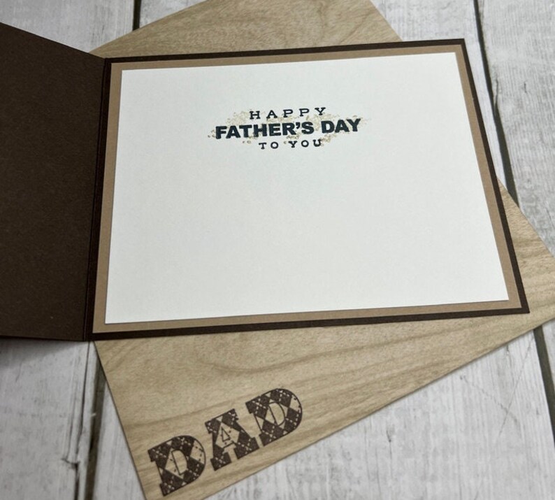 Handmade Father's Day Greeting Card/card for Father/you're the Best ...