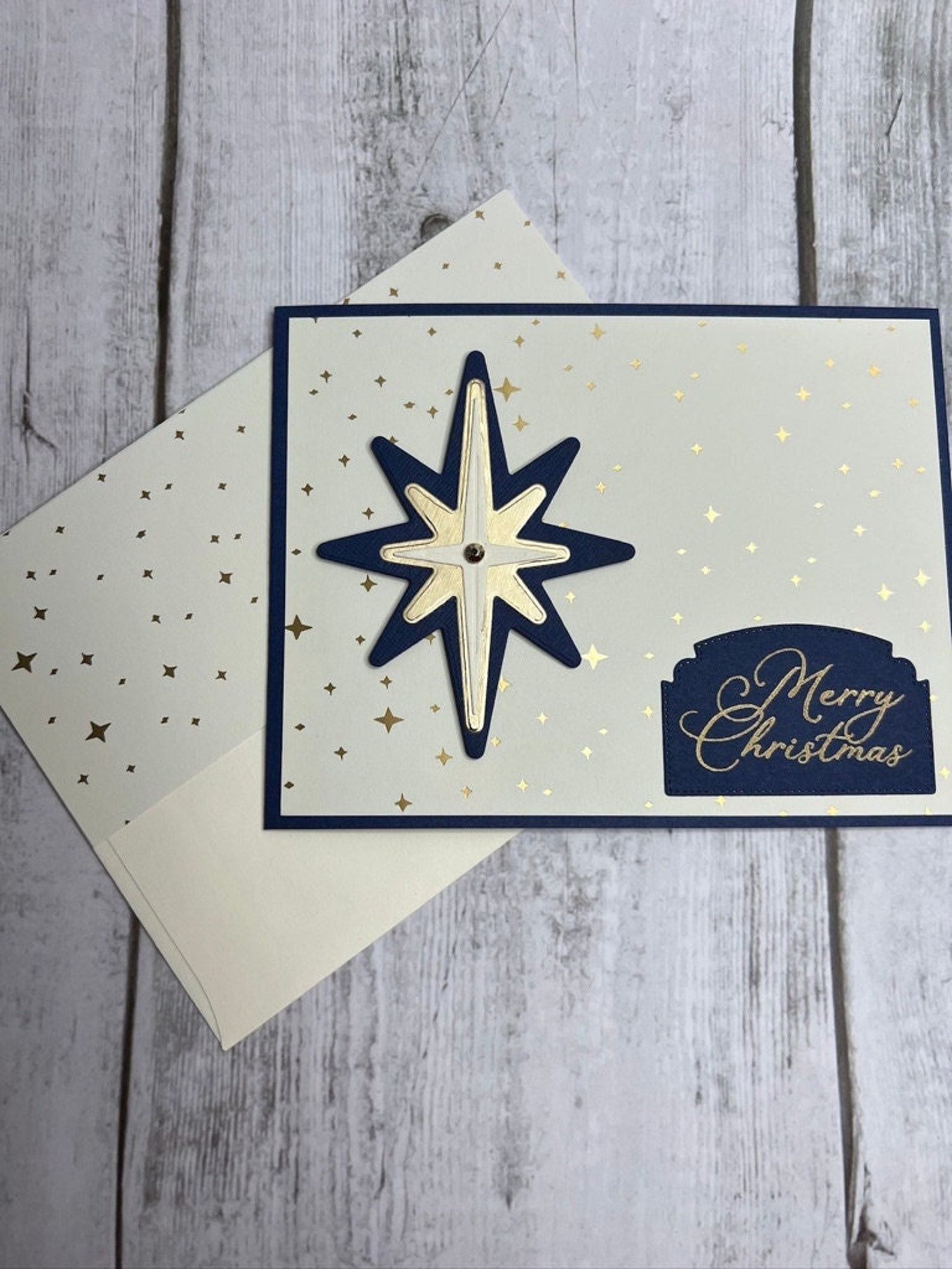 Best & Brightest Star Christmas Card/religious Christmas Card/handmade ...
