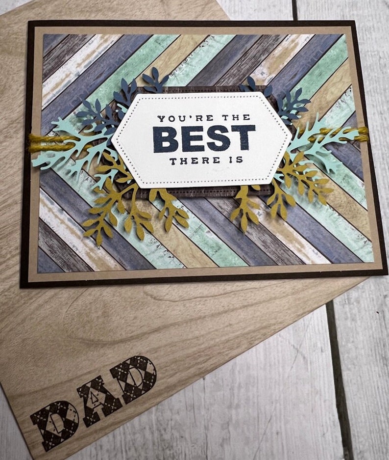 Handmade Father's Day Greeting Card/card for Father/you're the Best ...