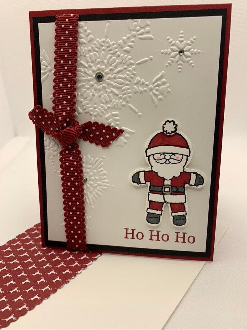 Fancy Santas Set of 3 - Etsy