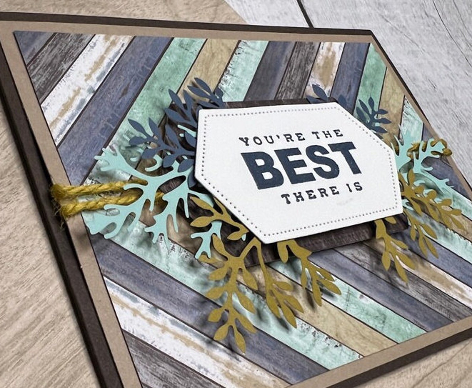 Handmade Father's Day Greeting Card/card for Father/you're the Best ...
