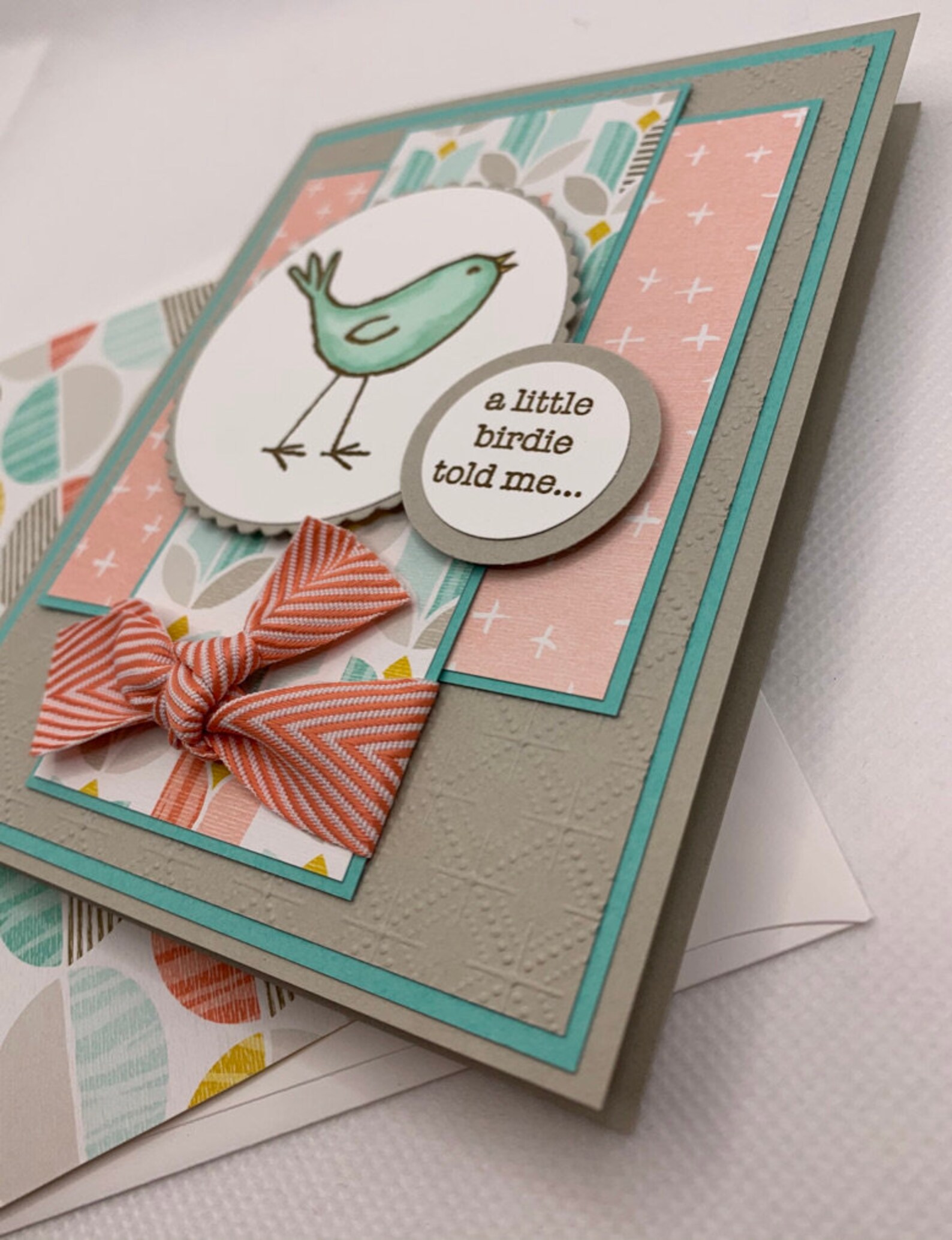 A Little Birdie Told Me Birthday Card - Etsy