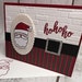 Ho Ho Ho Santa Buckle Card/paper Pumpkin Card/handmade Christmas Card ...
