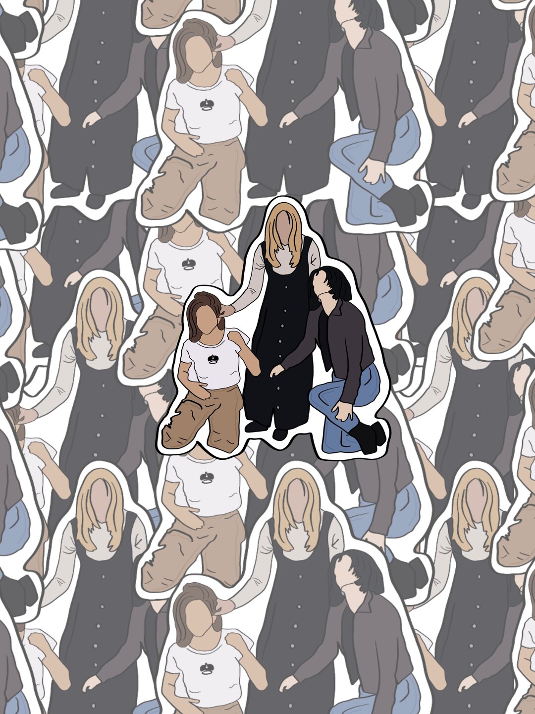 Phoebe and the Girls Sticker - Etsy