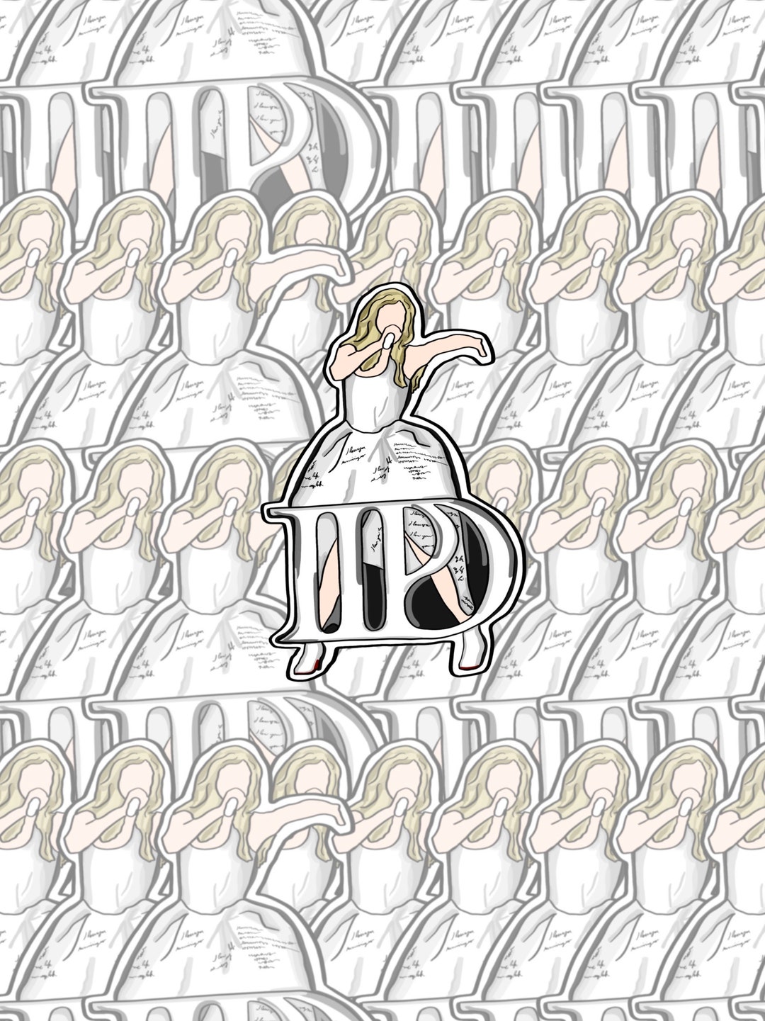 Taylor With TTPD Sign - Etsy