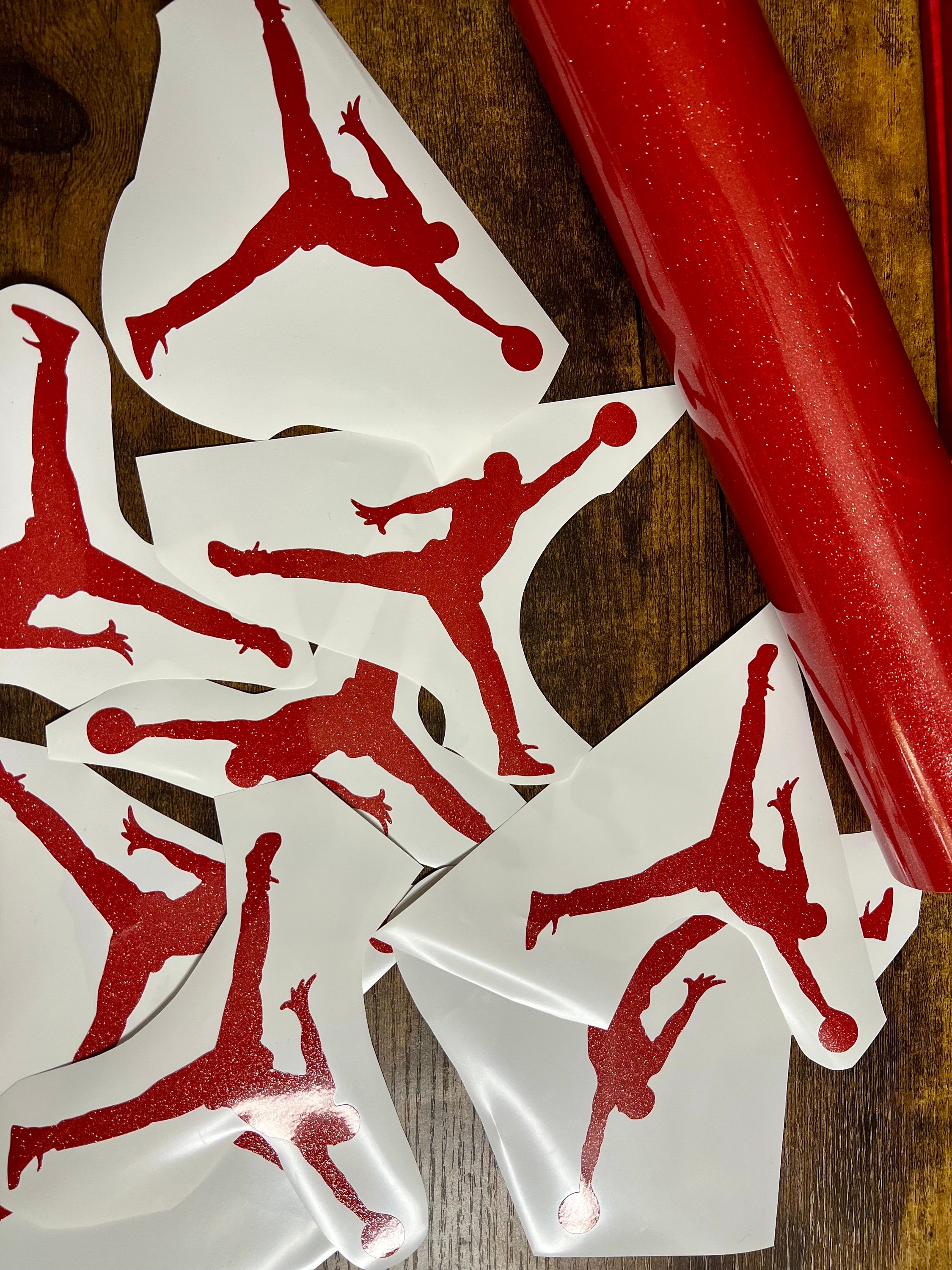 GLITTER COLOR Shoe Themed Decals Party Favor Sneaker - Etsy