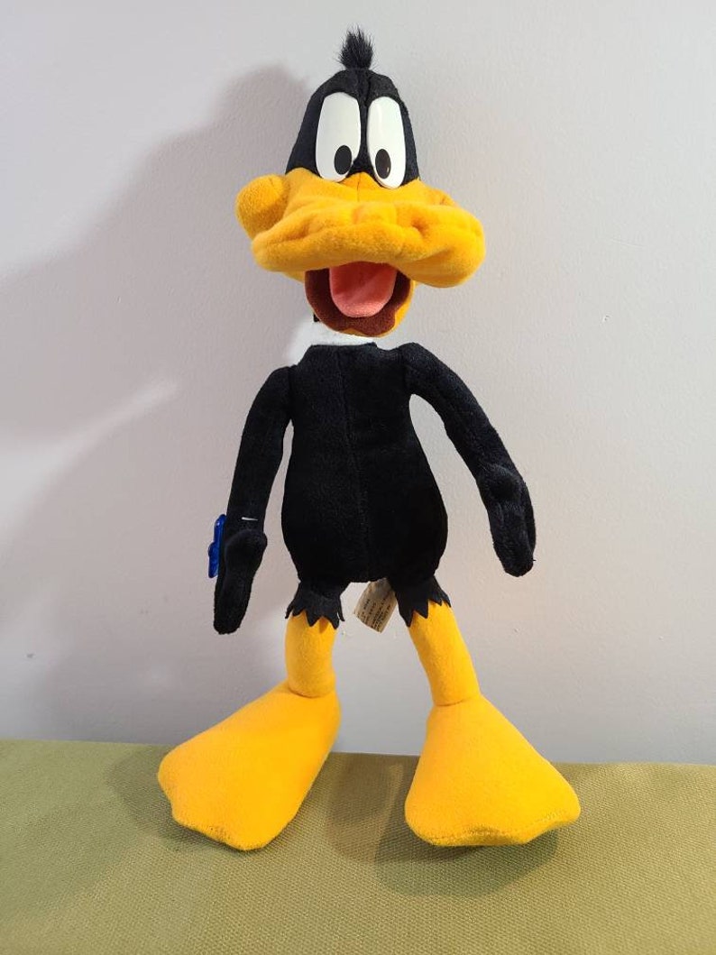 1995 Applause Daffy Duck Stuffed Toy with Wired Legs 14 | Etsy