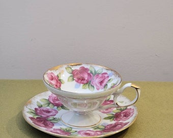 Hand Painted Tea Cup - Etsy