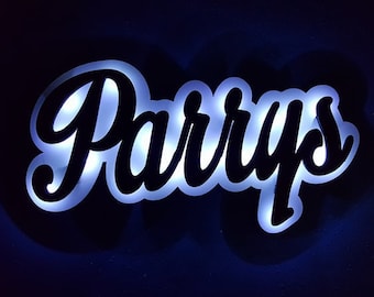 Led Last Name Sign - Etsy