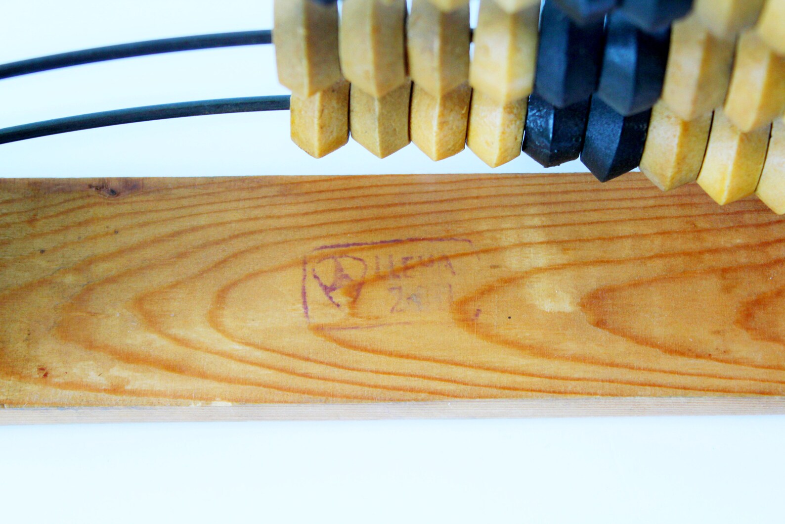 Old Abacus Wood Counting Frame Teach Children Count Numbers Calculator ...