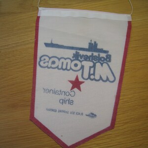 Black Sea Pennant Bolshevik M. Thomas Container Ship USSR Soviet Union ...