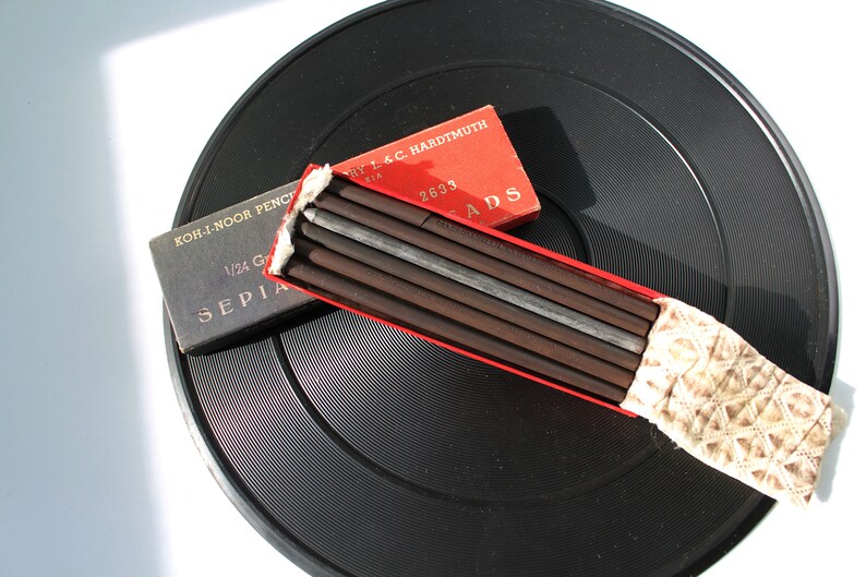 Vintage Drawing Rod Set Design Pencil Sketching Graphite Rod - Etsy