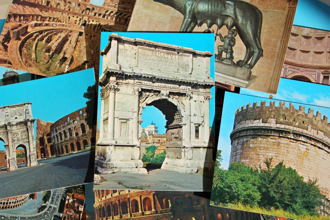 Postcards From Paper Crafts From Paper ROME Cities of Europe 12 Photos ...