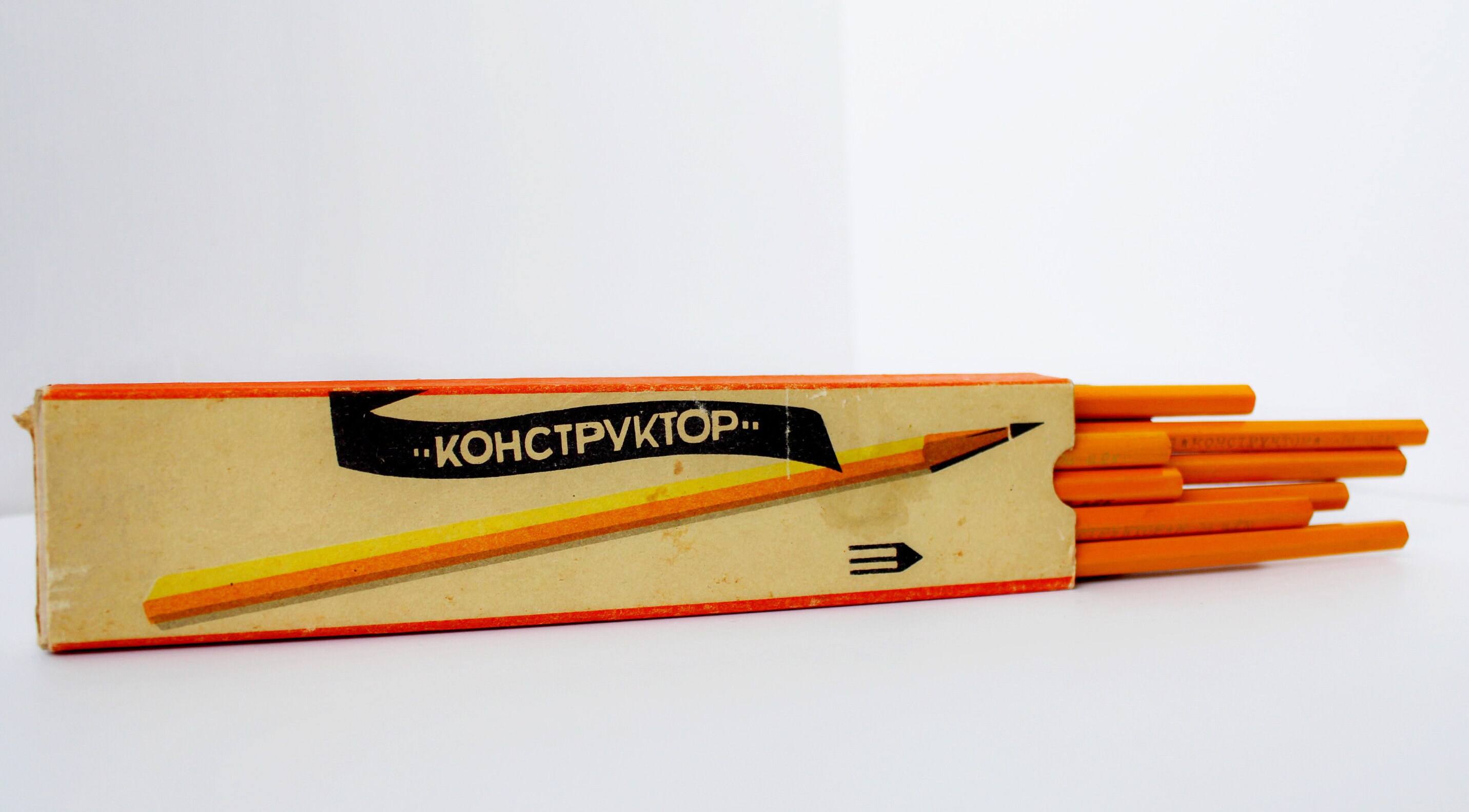 Vintage Set of Ten Wooden Pencils, Designer Pencil, for Sketching ...