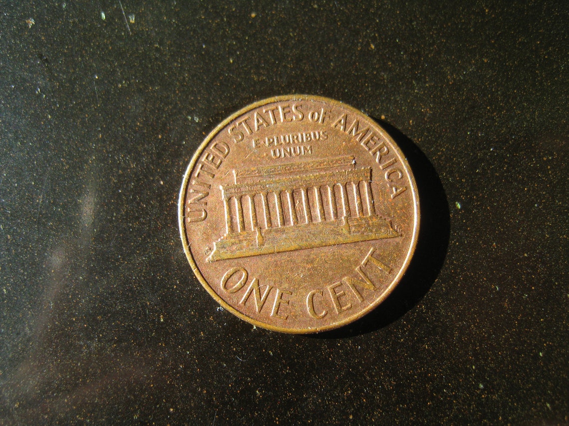 USA 1 Cent 1963 Penny Coin Rare Vintage Copper Real Genuine - Etsy