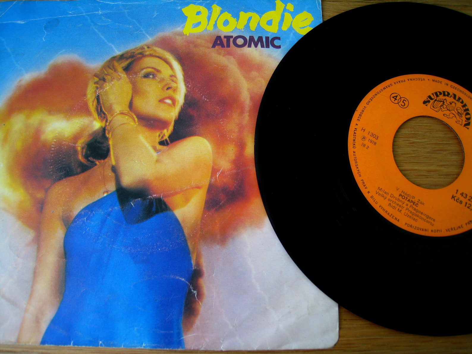 Vinyl Record Songs Blondie Atomic COLLECTION Classics Famous - Etsy UK