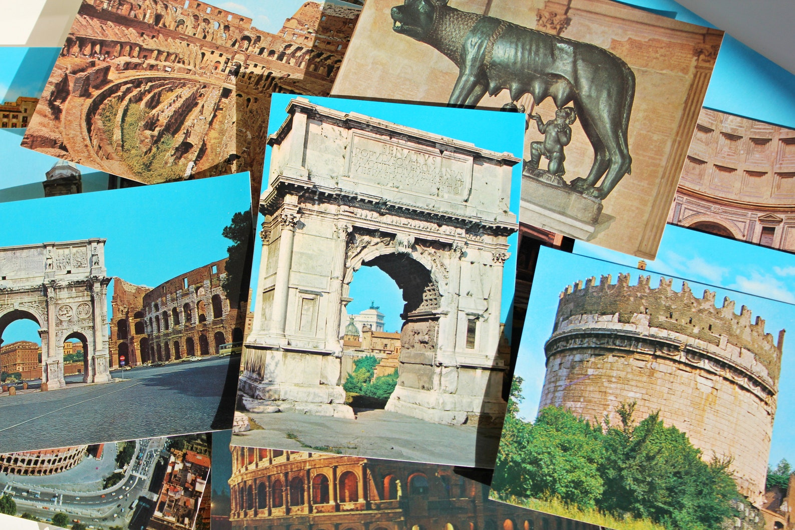Postcards From Paper Crafts From Paper ROME Cities of Europe - Etsy