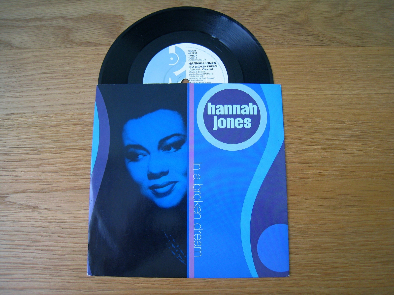 Vinyl Record Songs Hannah Jones In A Broken Dream COLLECTION | Etsy