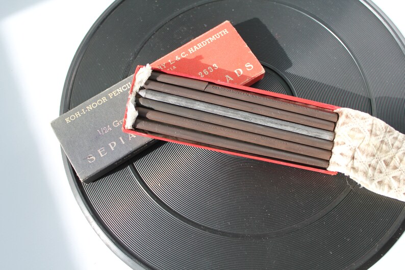 Vintage Drawing Rod Set Design Pencil Sketching Graphite Rod - Etsy