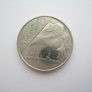 Ukrainian Souvenir Coin 10 Hryvnia Commemorative Coin 100th Anniversary ...