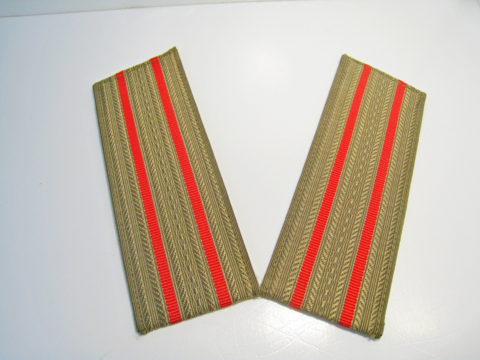 Shoulder Straps for Officers of the USSR Shoulder Straps of the Army of ...