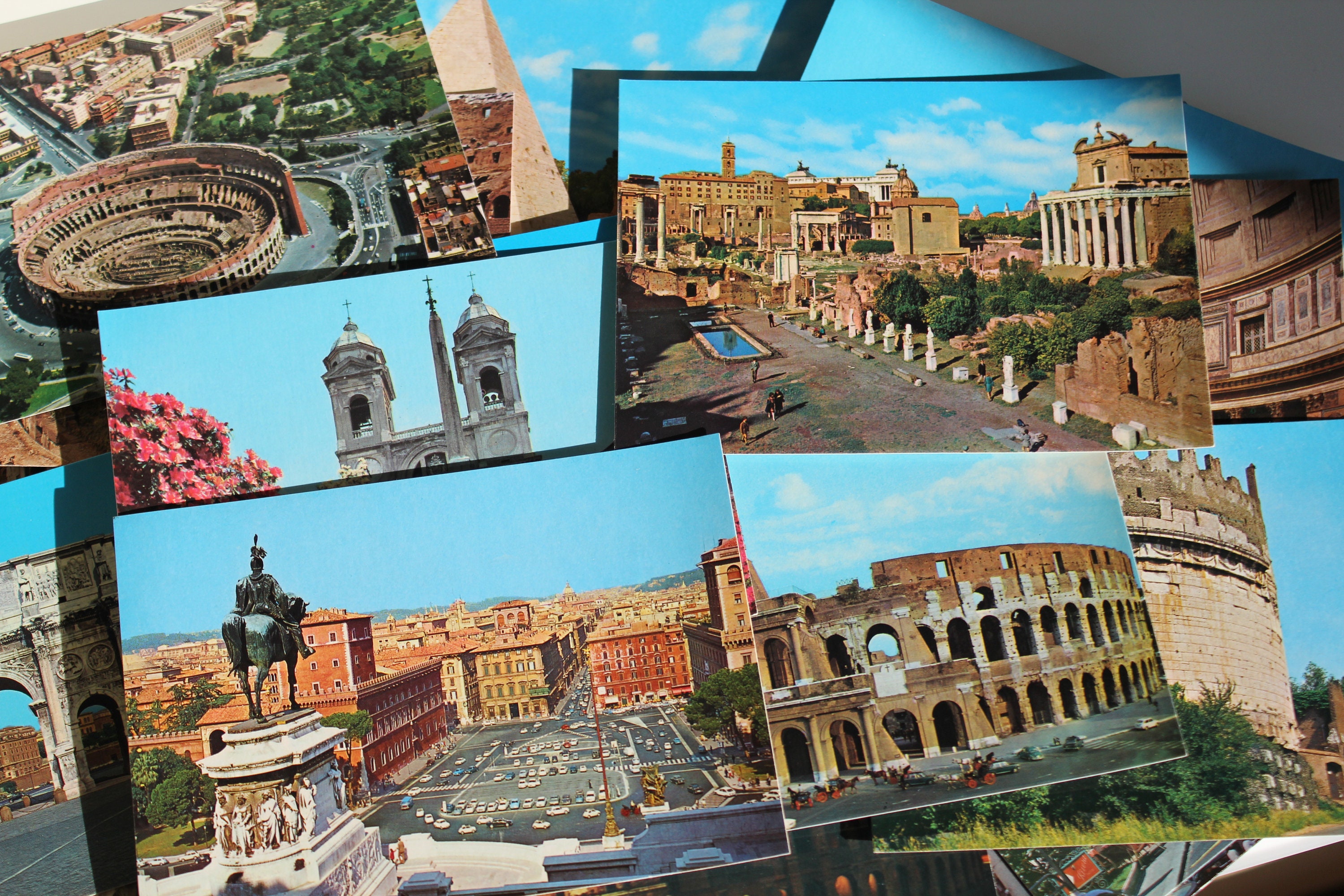 Postcards From Paper Crafts From Paper ROME Cities of Europe - Etsy