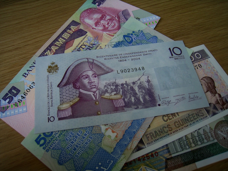 Banknotes of the World Paper Money - Etsy