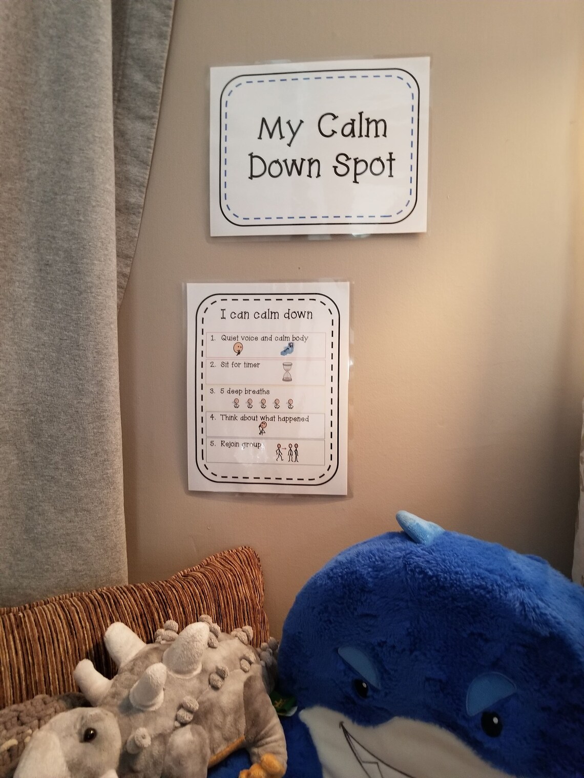 Calm Down Spot | Etsy