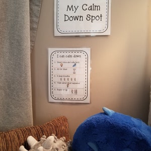 Calm Down Spot - Etsy
