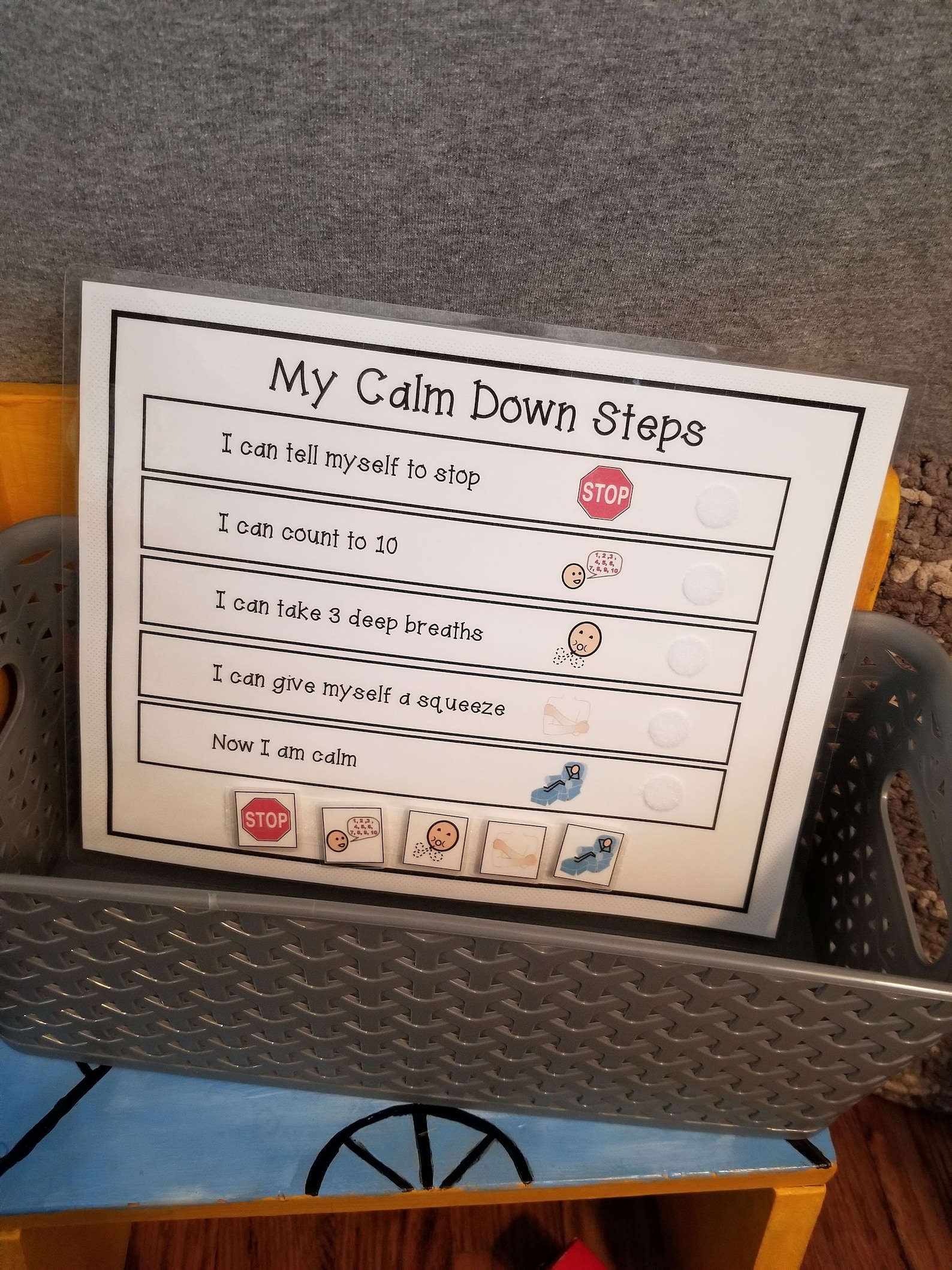 Calm Down Spot - Etsy