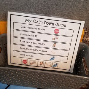 Calm Down Spot - Etsy