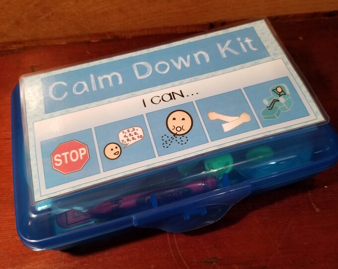 Calm Down Kit on the Go - Etsy