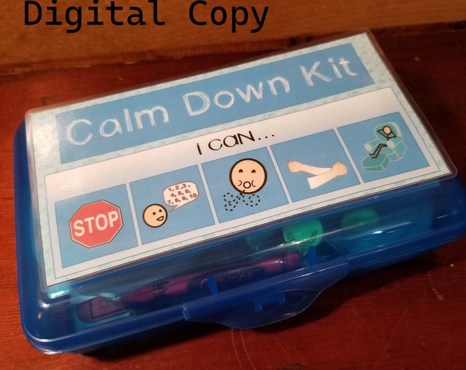 Calm Down Kit on the Go Digital Download - Etsy