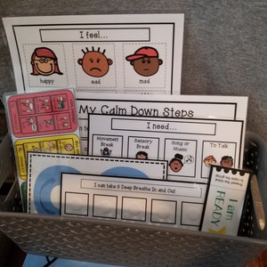 Calm Down Spot - Etsy