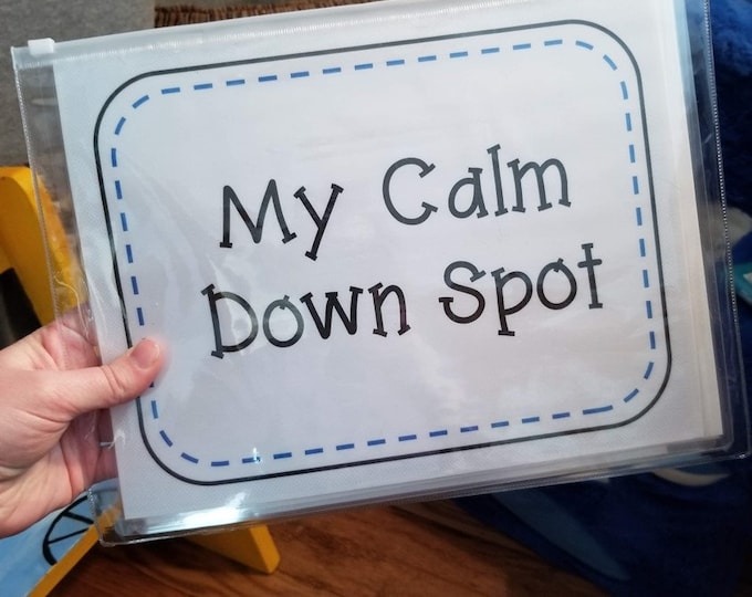 Calm Down Spot Digital Download - Etsy