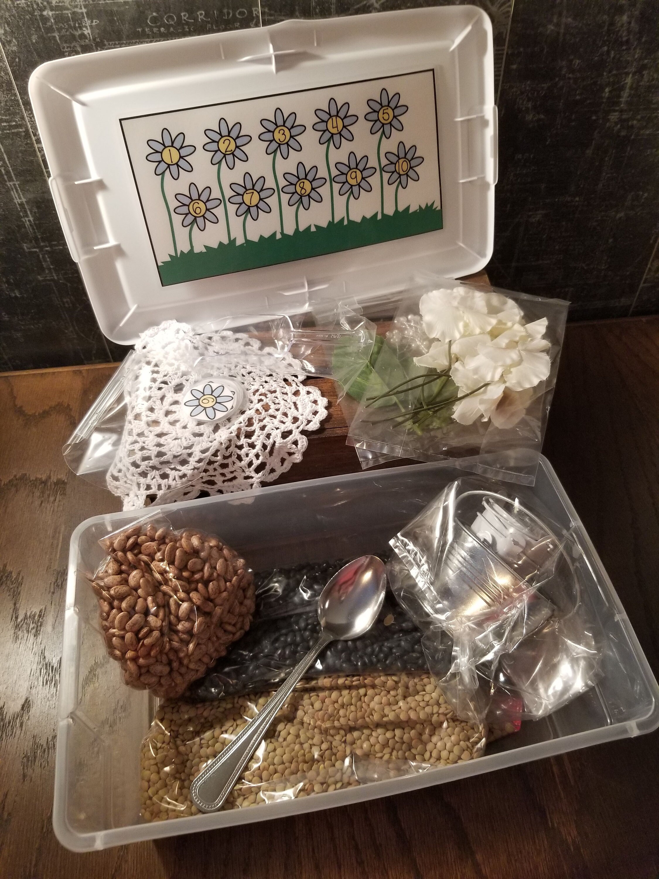 Flower Sensory Bin - Etsy