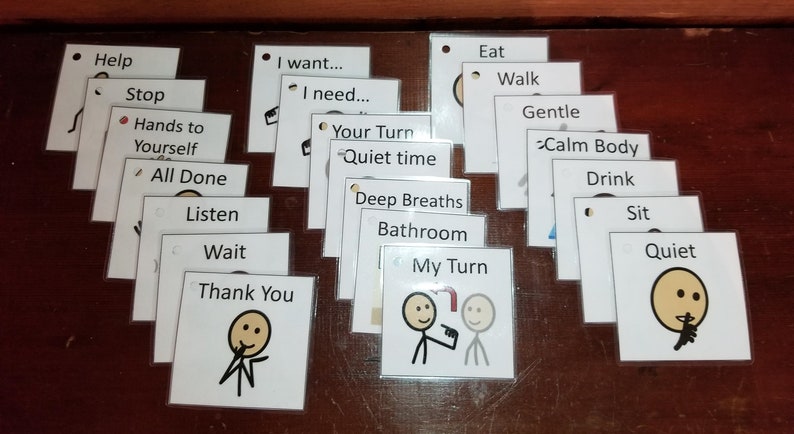 Behavior Visual Supports Digital Download - Etsy