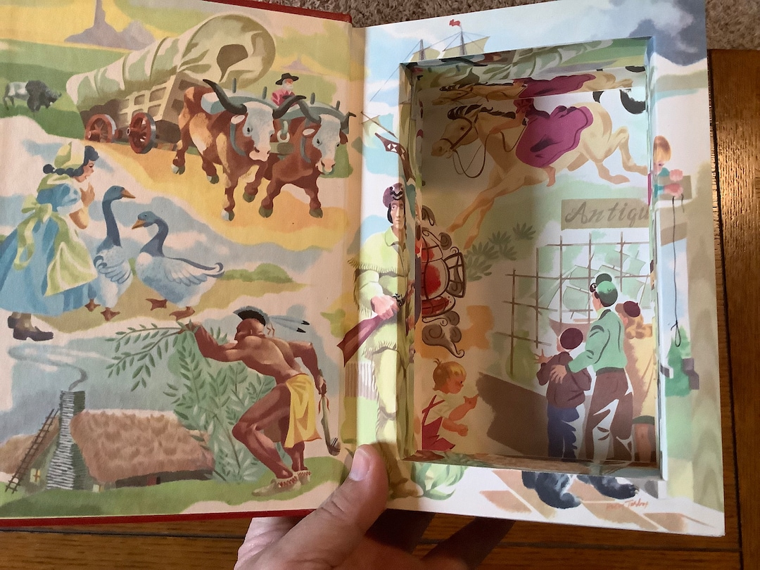 Hollowed Out Multi-books the Childrens Hour, Extra Deep Double Books - Etsy
