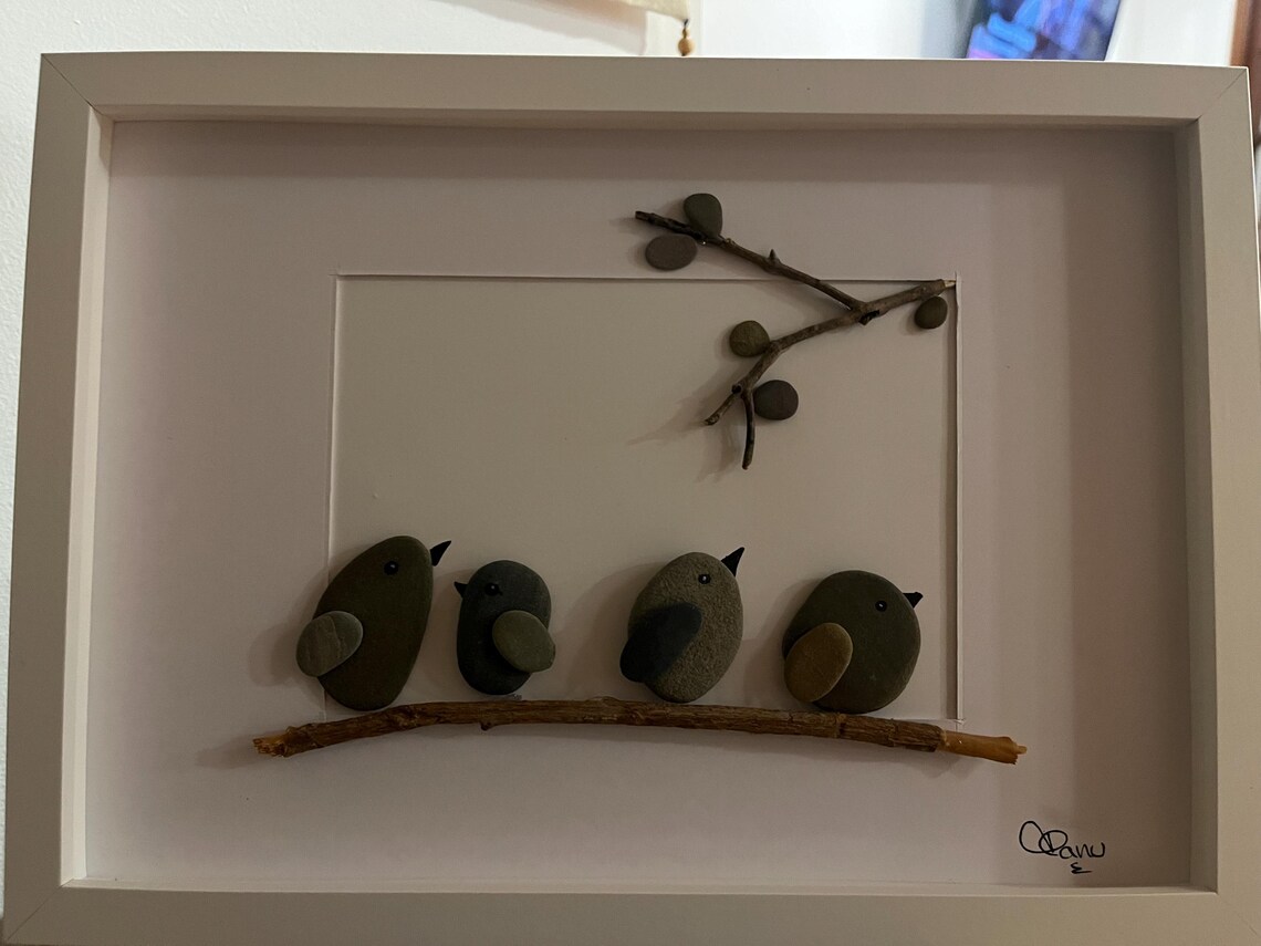 Pebbles Picture Frames - Etsy