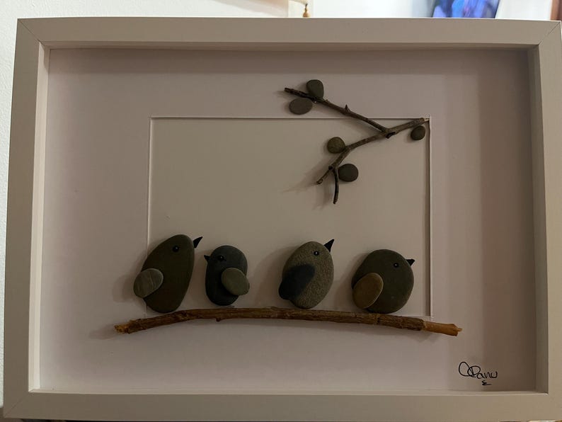 Pictures Frames With Rocks - Etsy