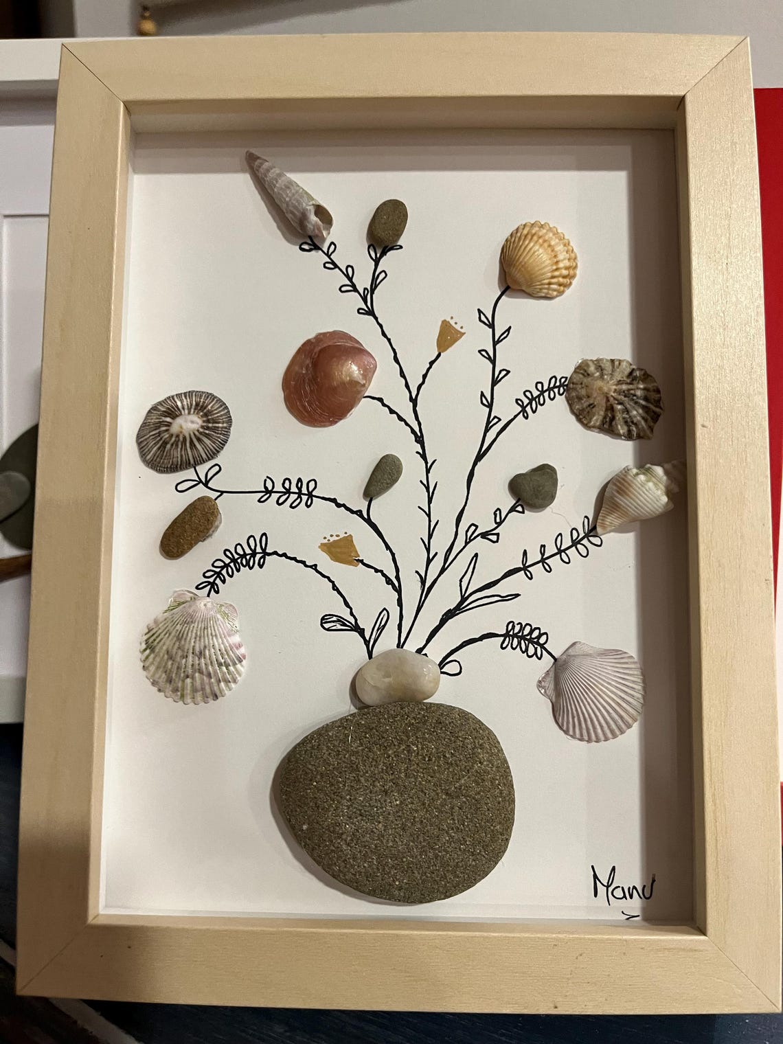 Pebbles Picture Frames - Etsy
