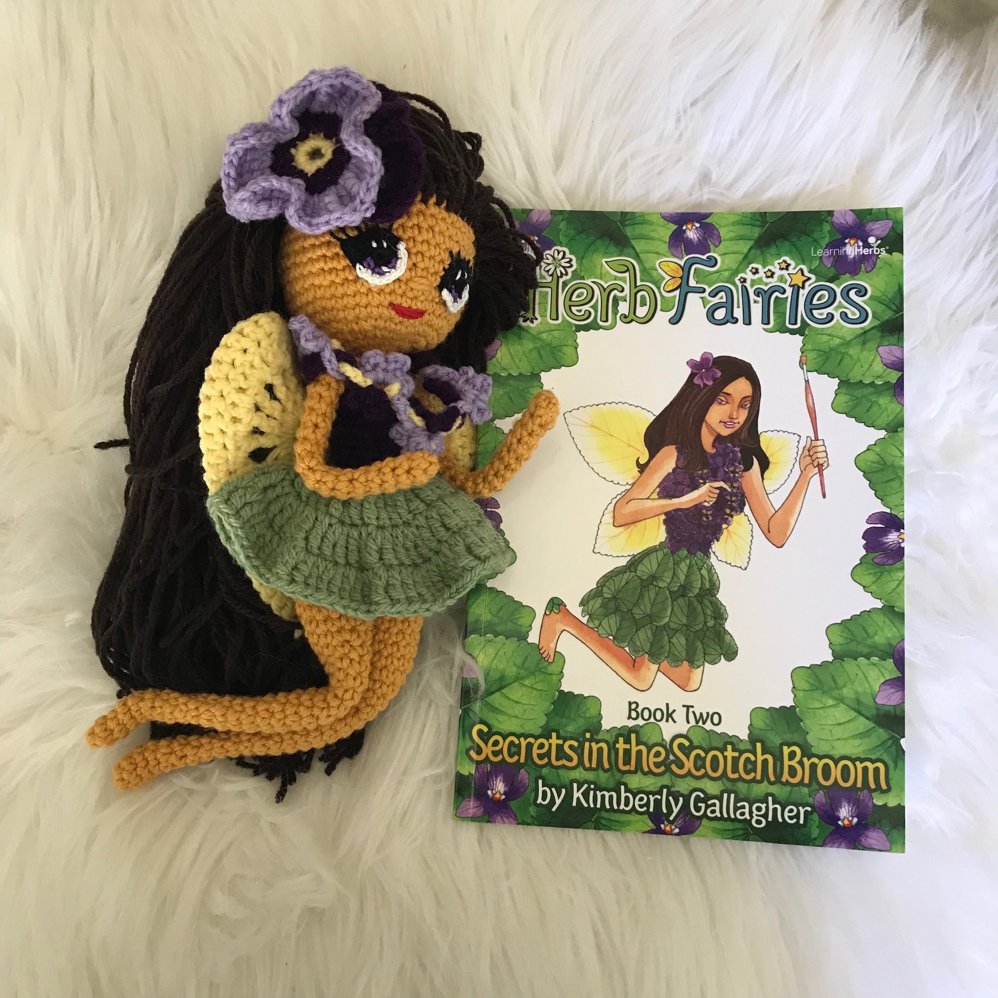 CROCHET PATTERN: Viola the Violet Fairy - Etsy