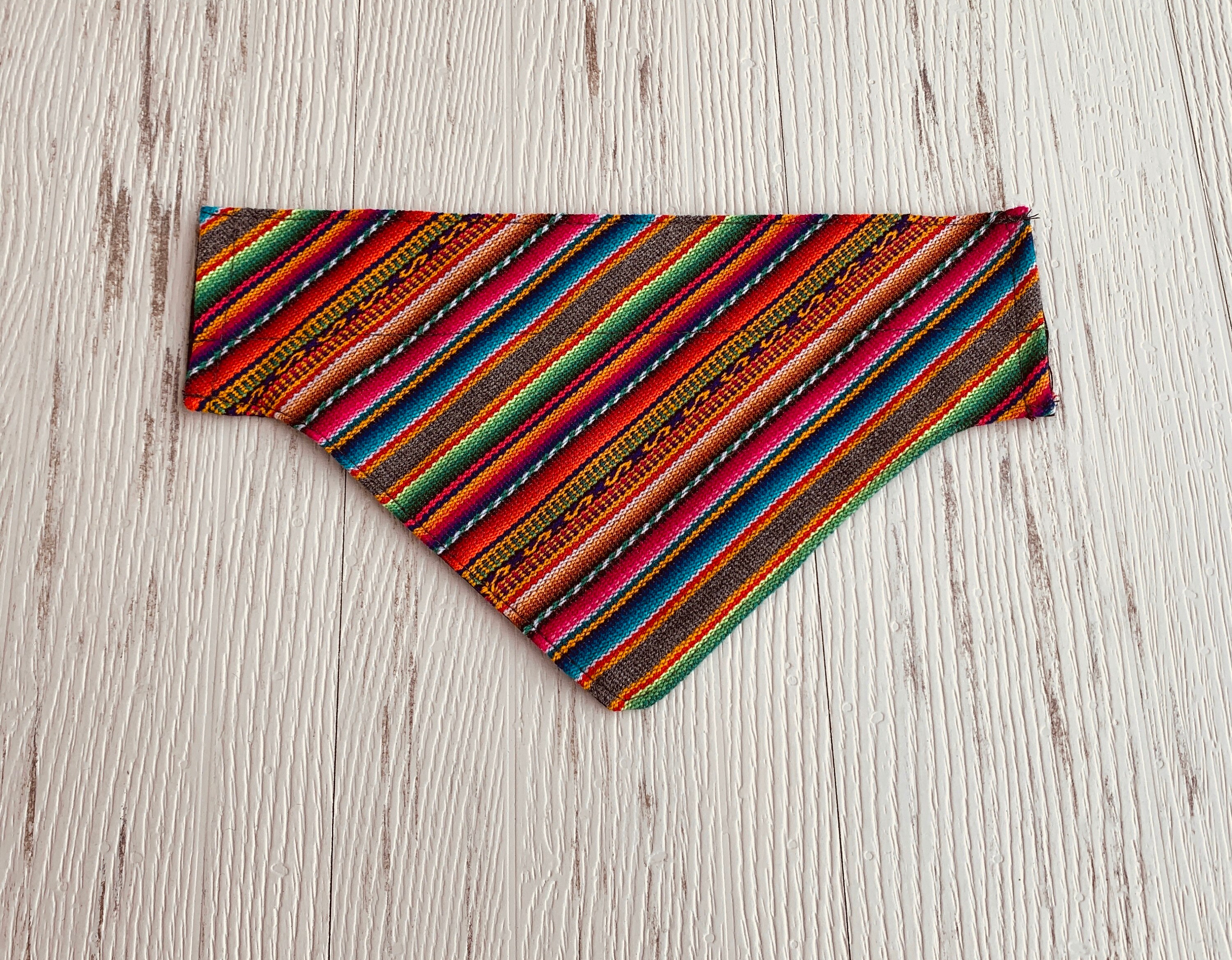 Over the Collar Dog Bandana Peruvian Serape | Etsy