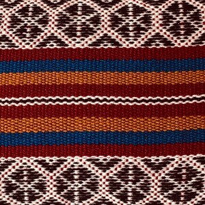 Lumbar Pillow Cover Peruvian Pattern 100% Handmade Peruvian Wool ...